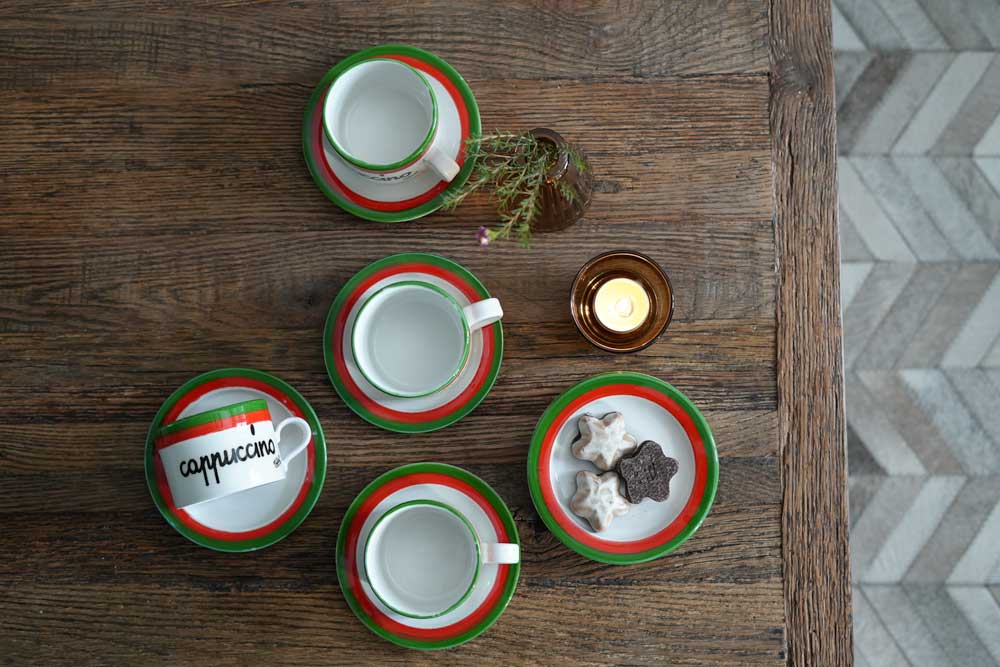 Pre-Loved - Cappucino Cups & Saucers - Baldelli Italia - The ...