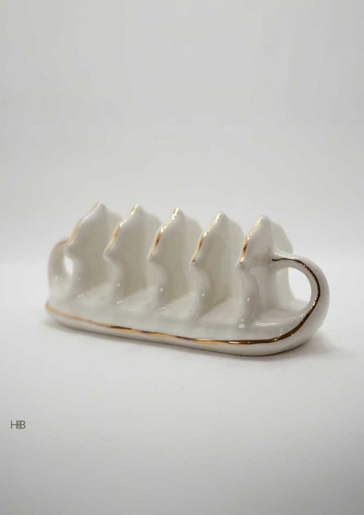 Vintage Toast Rack - The Herringbone Studio